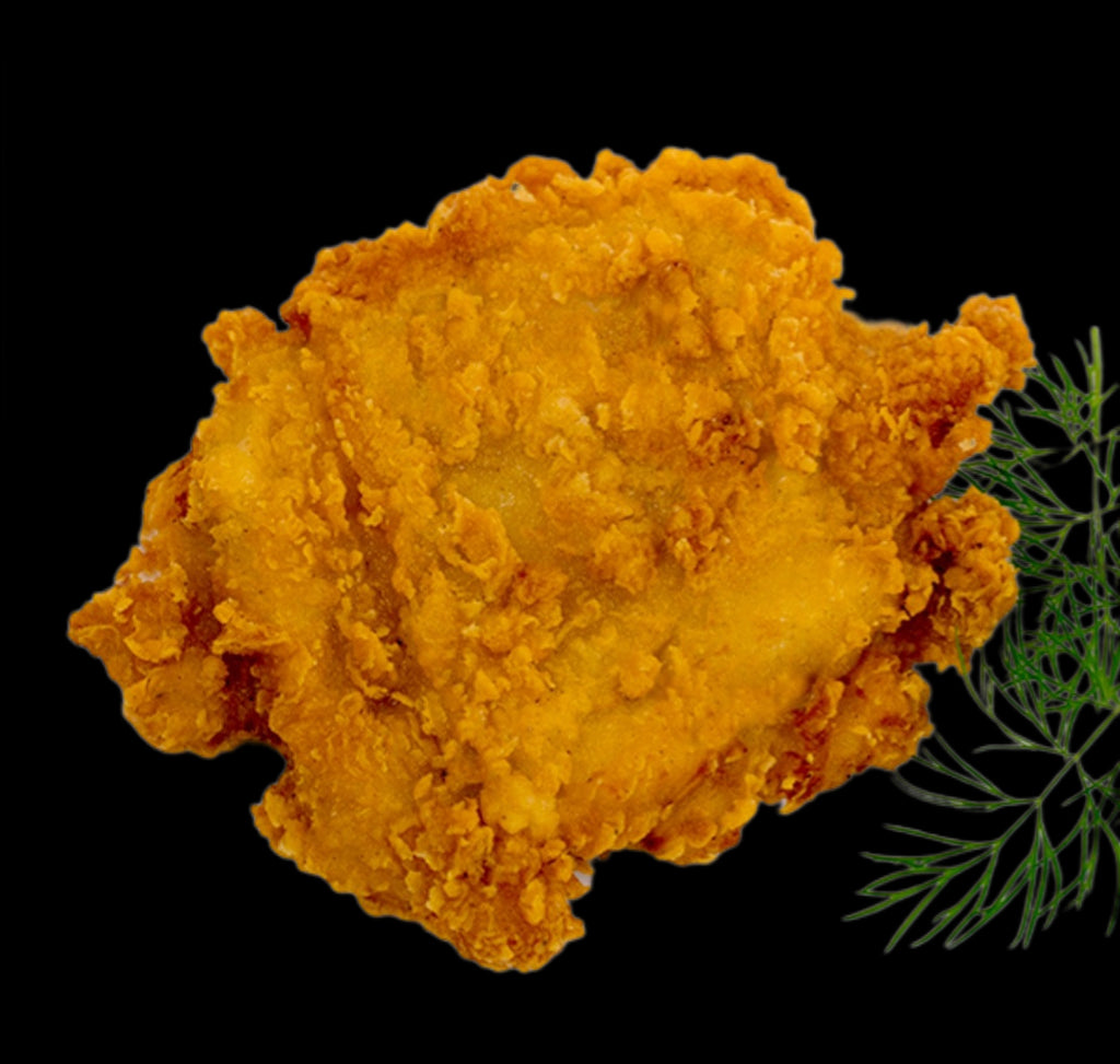 BREADED CHICKEN THIGH 6PCS/PKT (PER KG)– Lim Traders