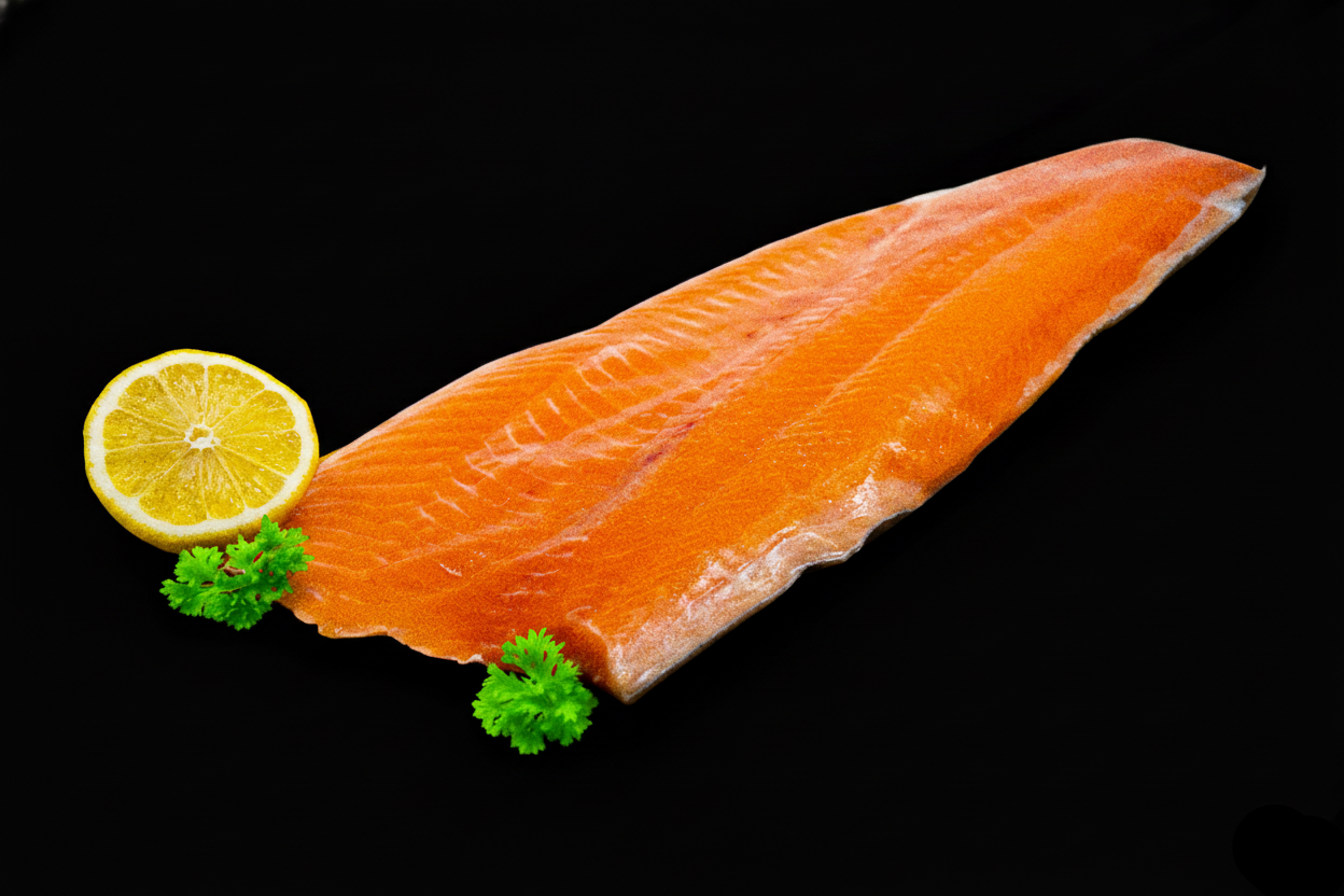 SALMON FILLET WHOLE (CATCH WEIGHT) (PER KG)– Lim Traders
